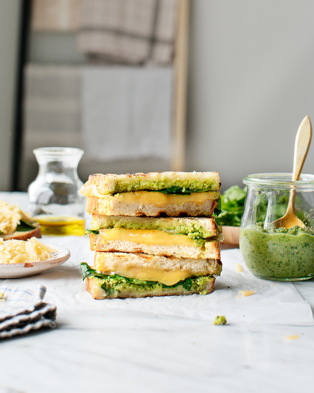 Harissa Grilled Cheese - Roth Cheese